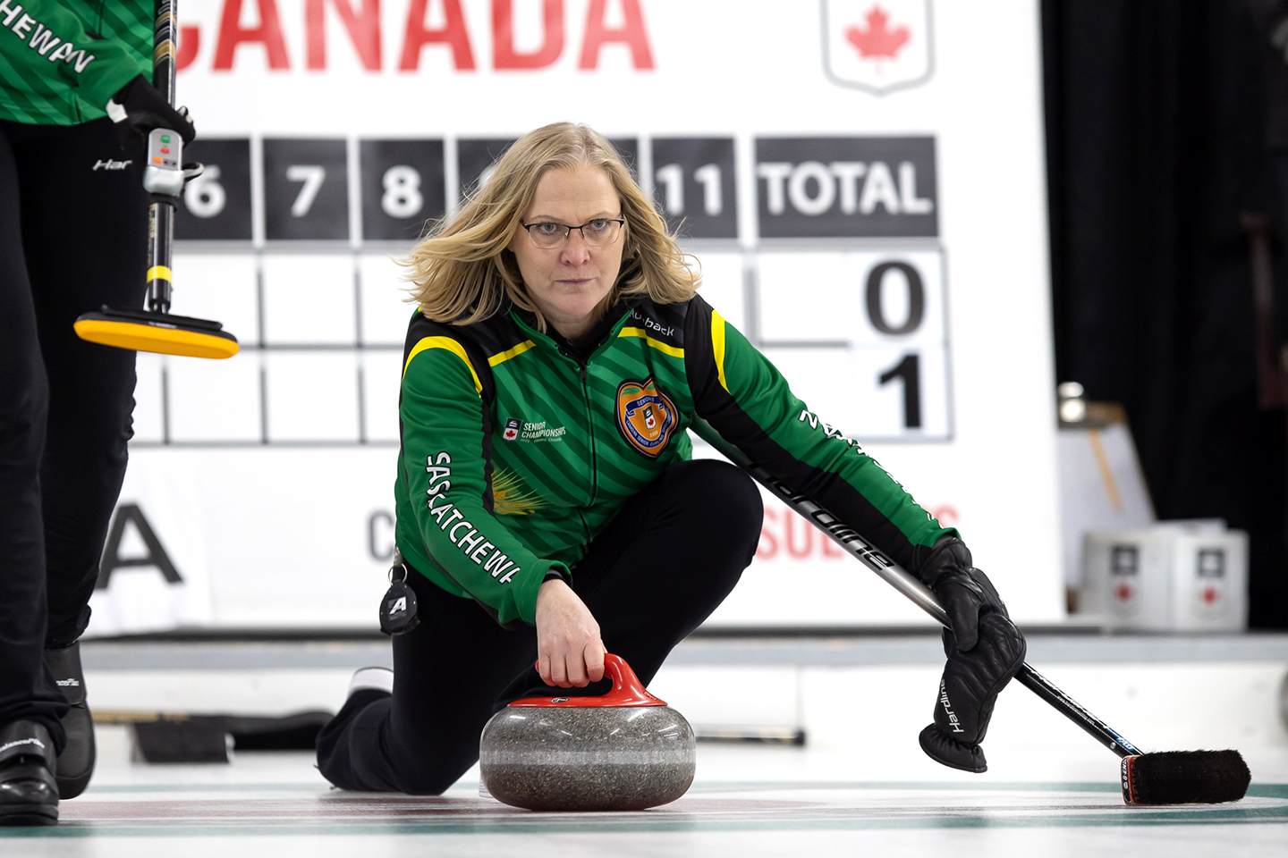 Saskatchewan finding ways to win on Thursday at 2025 Canadian Senior ...