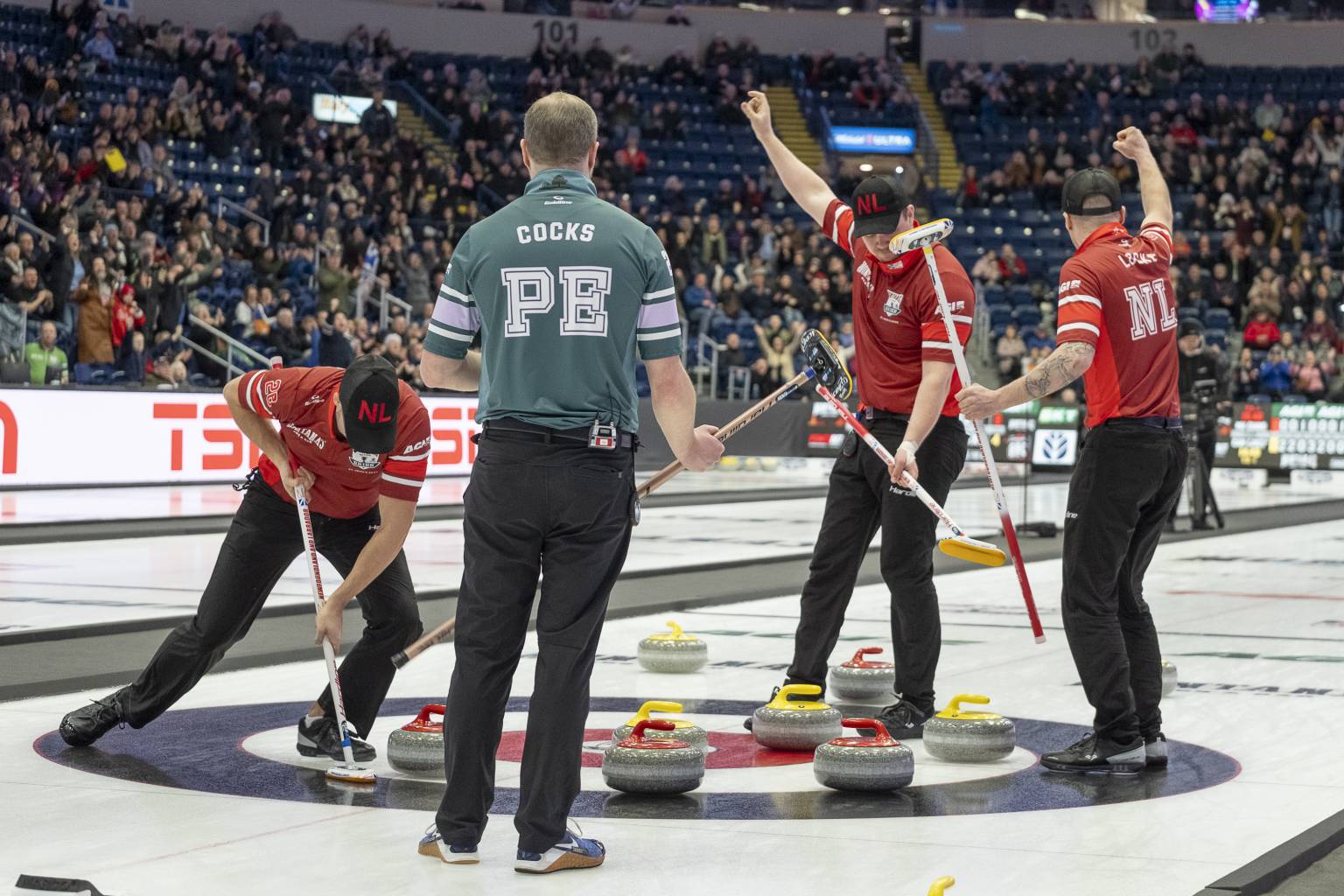 The OTHER home team raises the roof at the 2026 Montana’s Brier ...