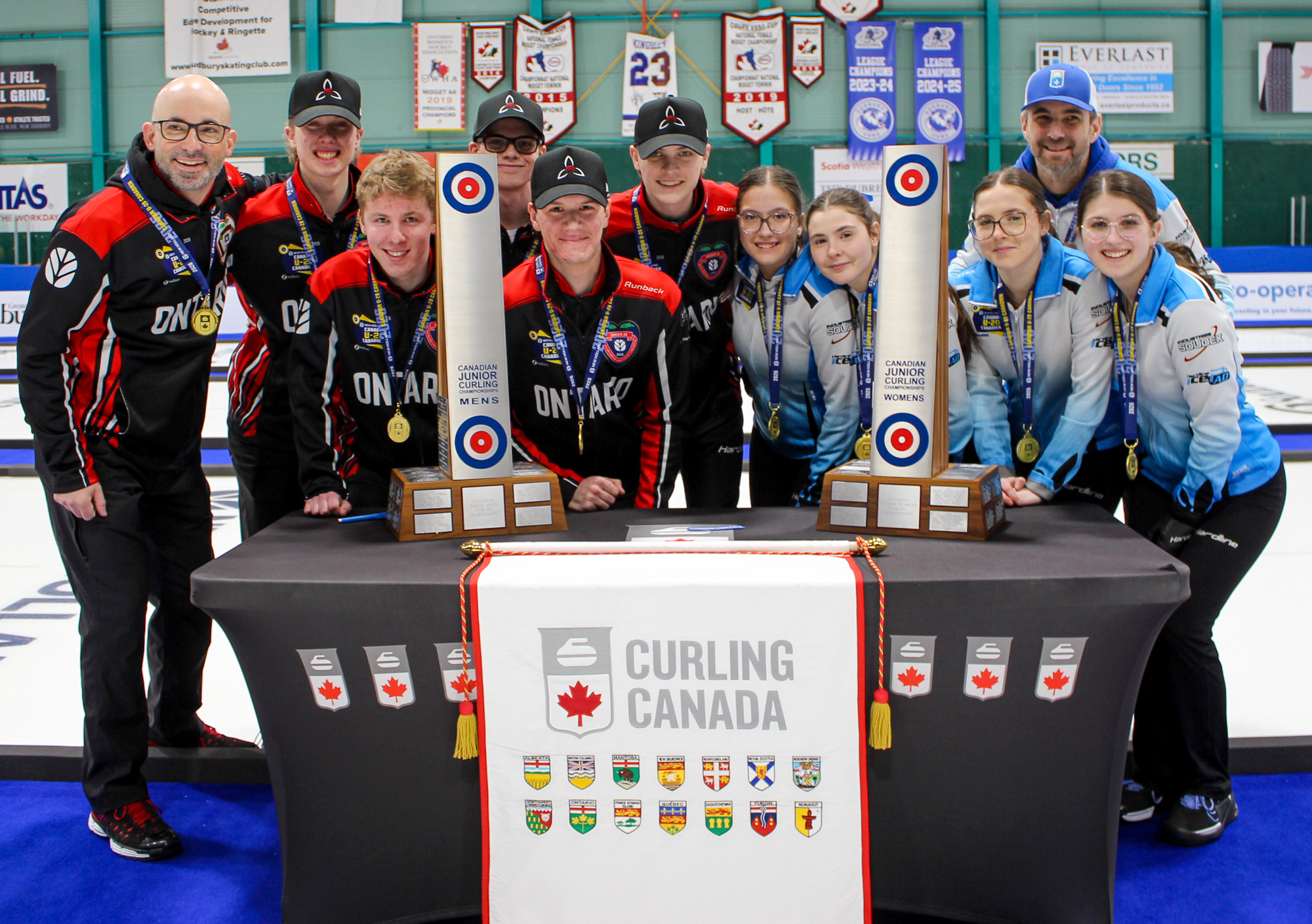 Ontario and Quebec Claim New Holland U-20 Titles - Curling Canada